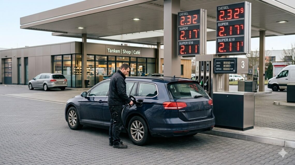 Fabelhafte Dieselpreis In Dnemark Fotos